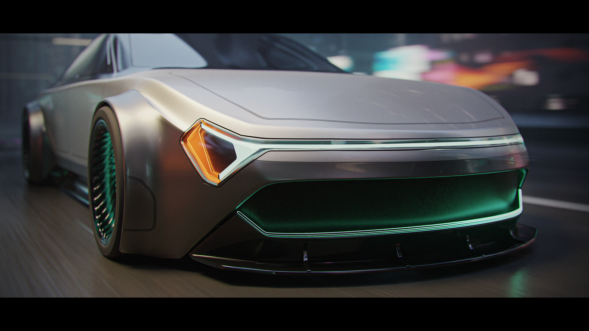 ArtStation - canceled project Car design concept art var1