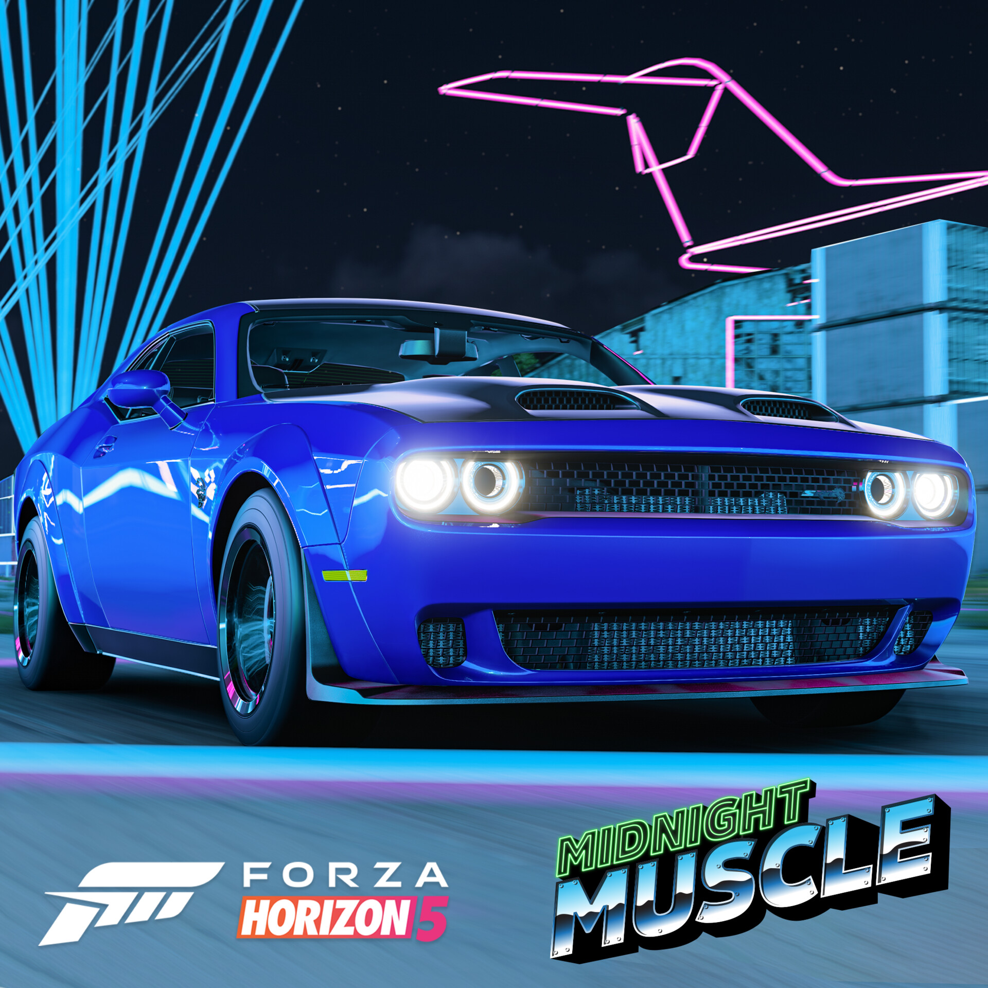 ArtStation - Forza Horizon 5 - Series 43 - Midnight Muscle