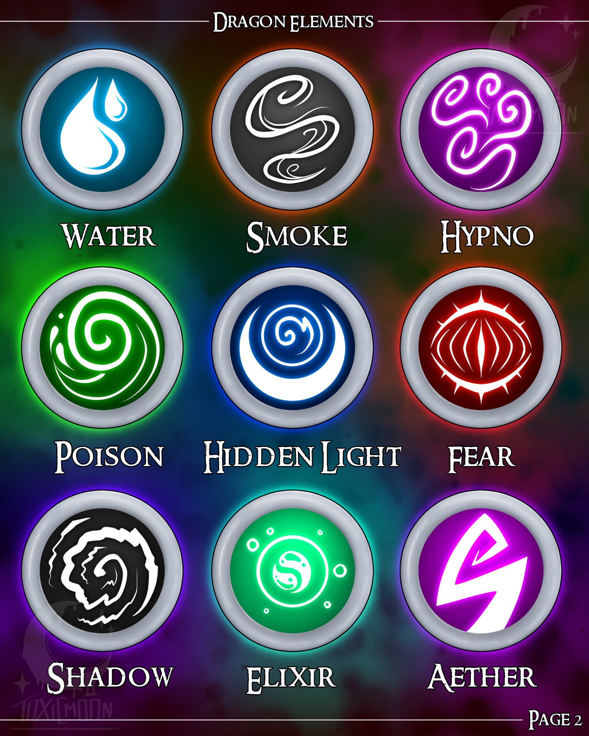 Seli Toxicmoon - [DTUU] Dragon Elements