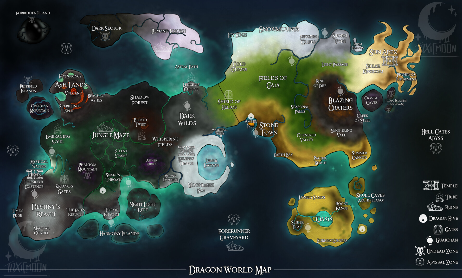 Seli Toxicmoon - [DTUU] Dragon Kingdom Map