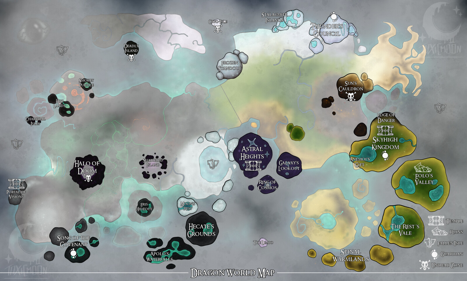 Seli Toxicmoon - [DTUU] Dragon Kingdom Map