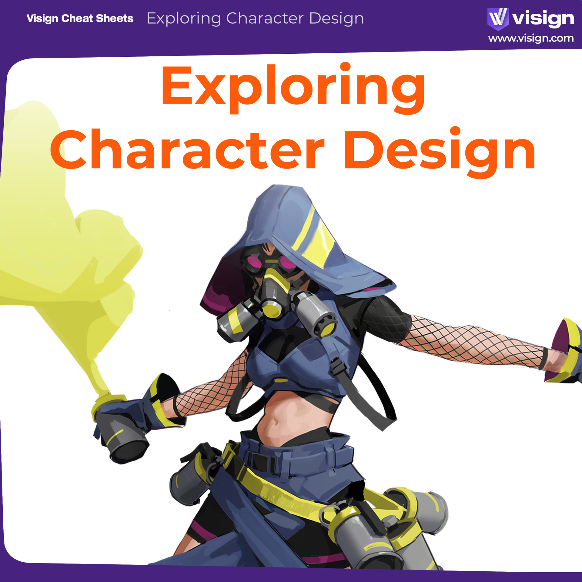 ArtStation - Visign Cheat Sheet: Exploring Character Design