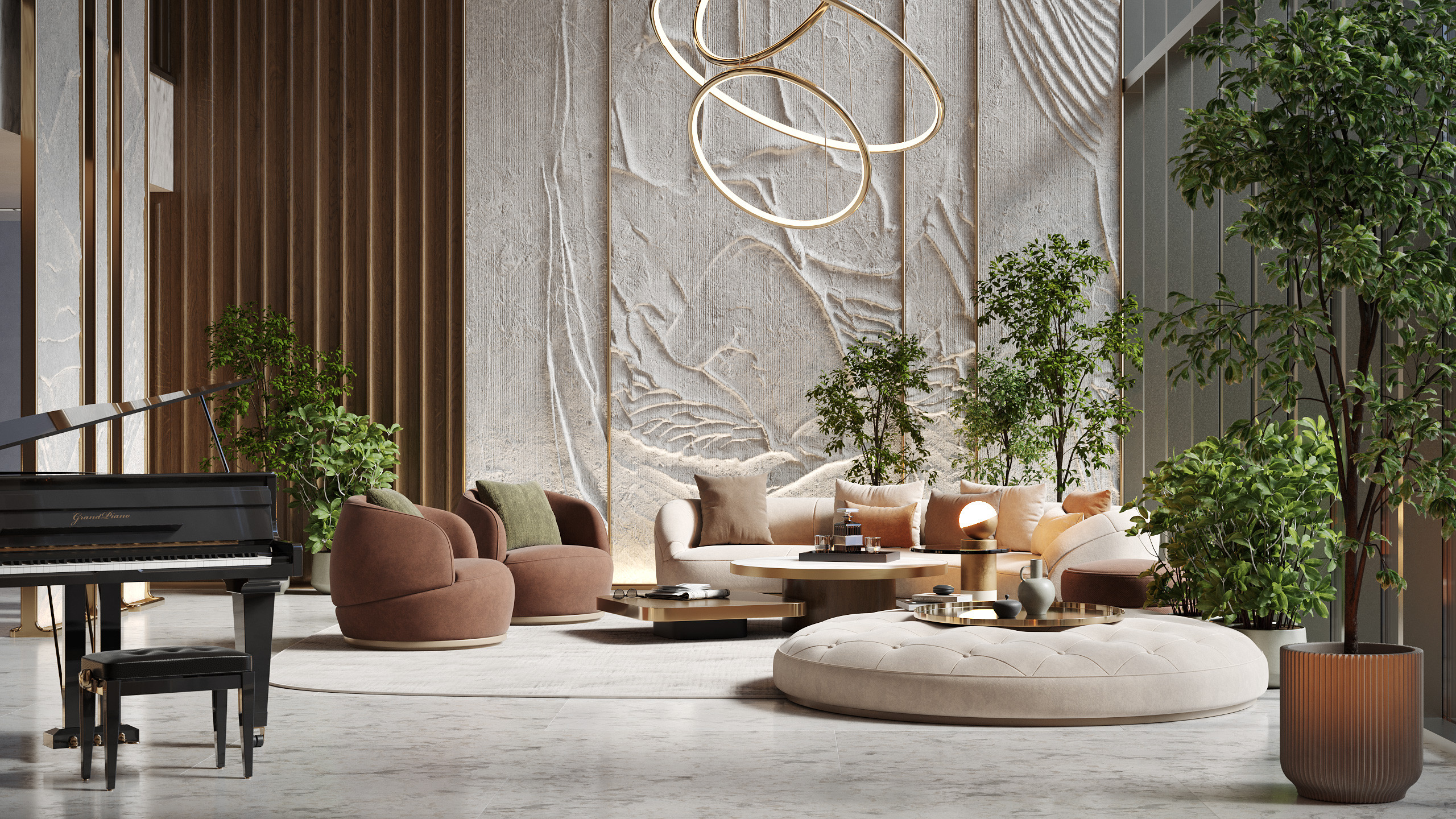 Evermotion Studio - Hotel Lobby Scene - Archmodels vol 298