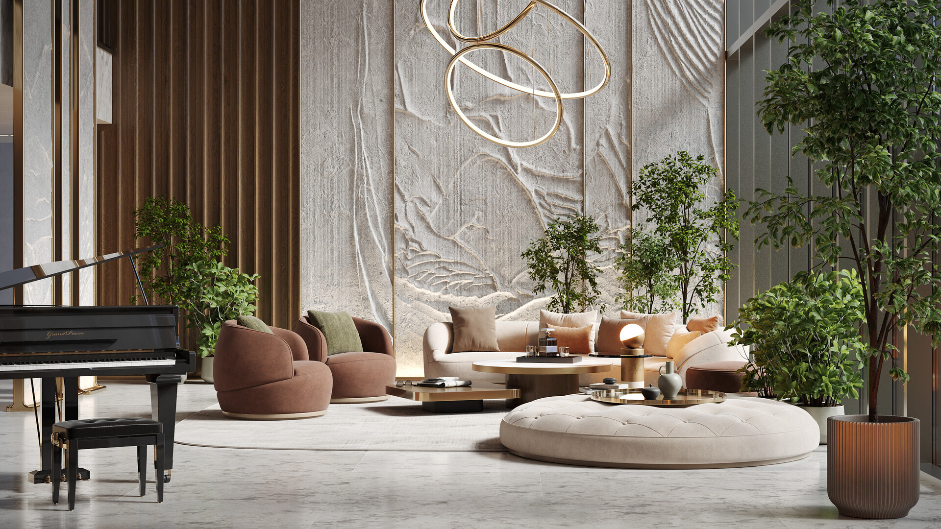 Evermotion Studio - Hotel Lobby Scene - Archmodels vol 298