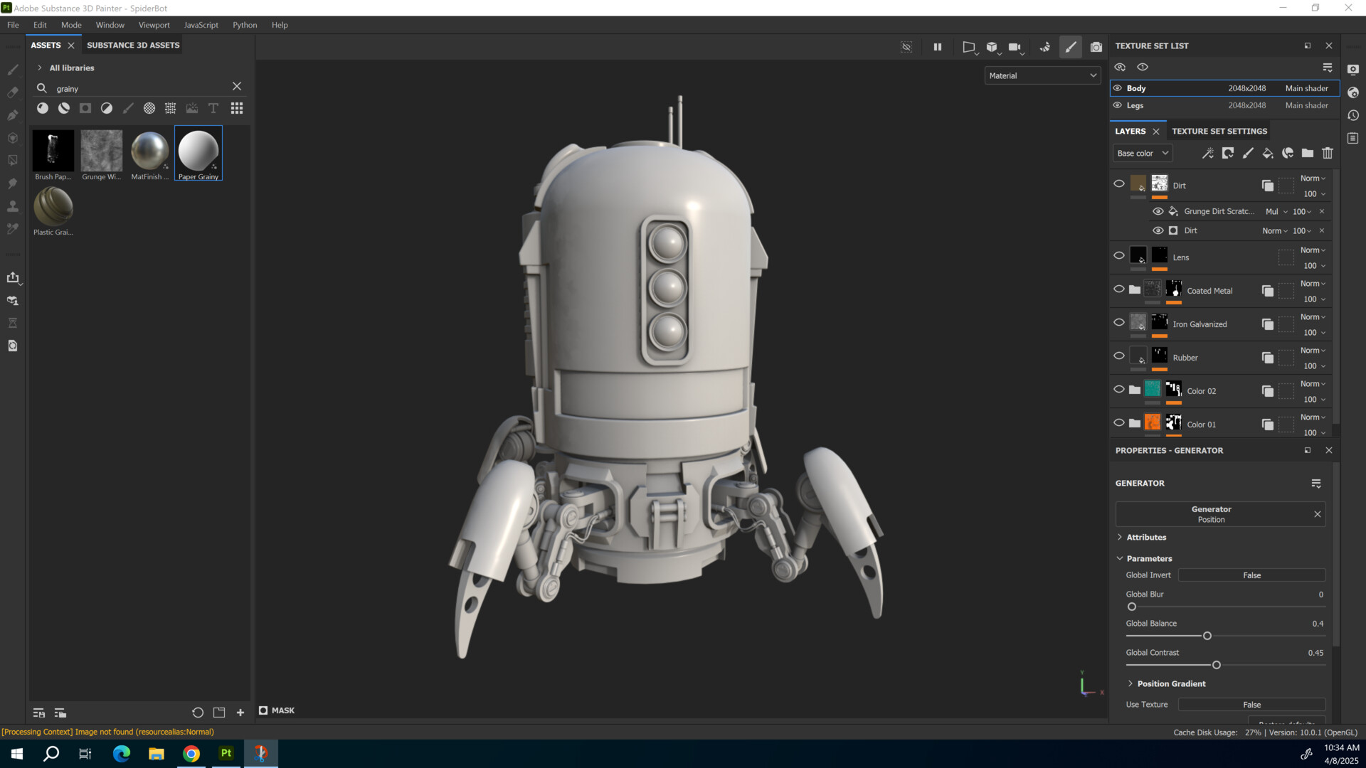 ArtStation - SpiderBot
