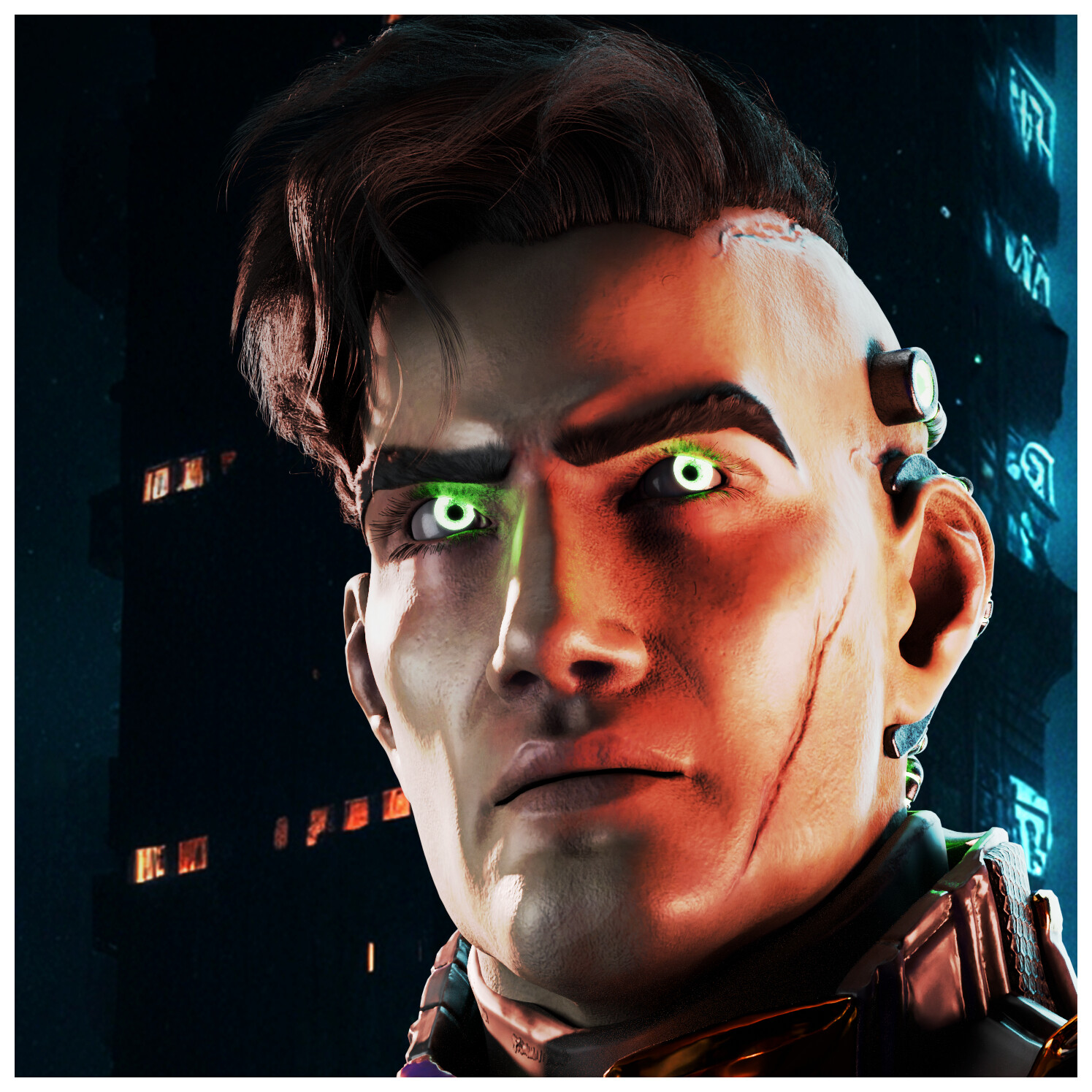 ArtStation - Cain Hunter - Cyber Sentinel