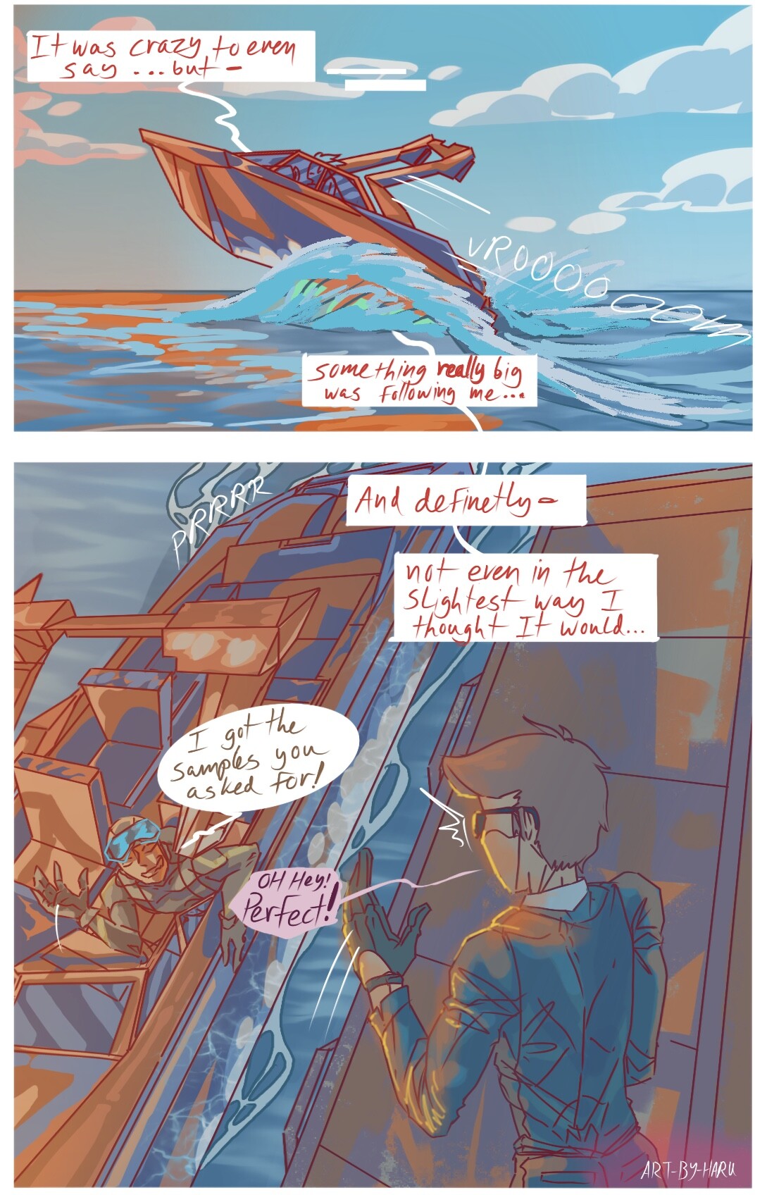 ArtStation - The SURGE(PG 2)Comic