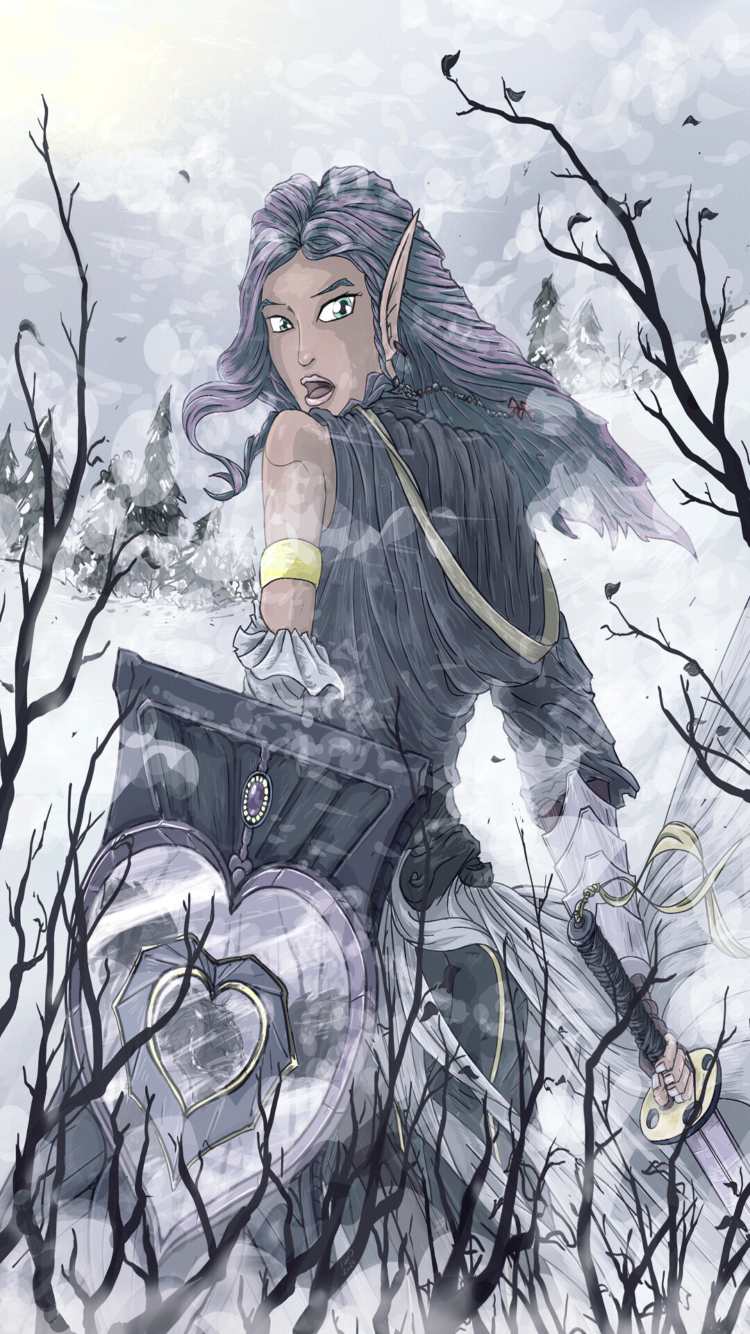 ArtStation - Ice Elf
