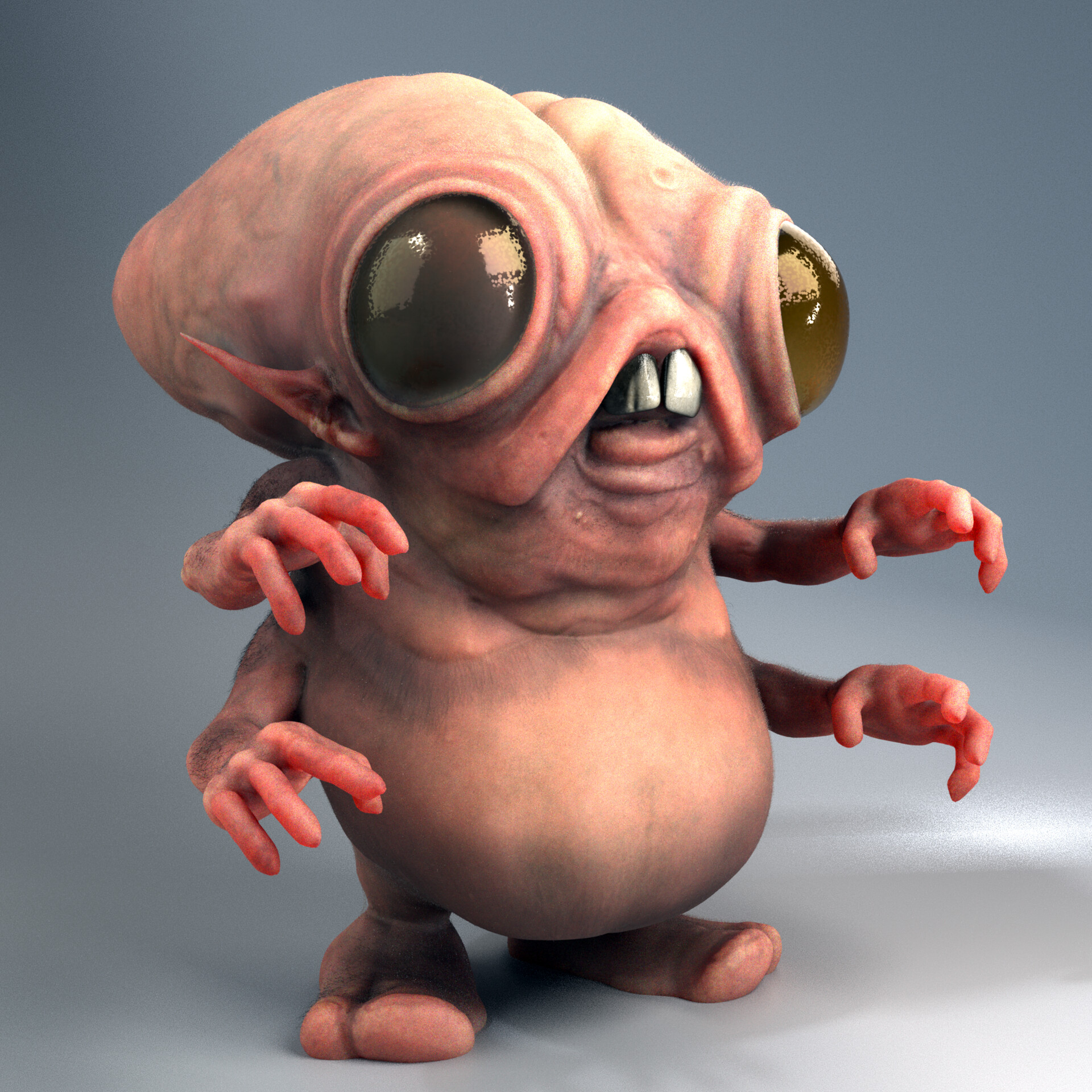 ArtStation - Fleshy Alien