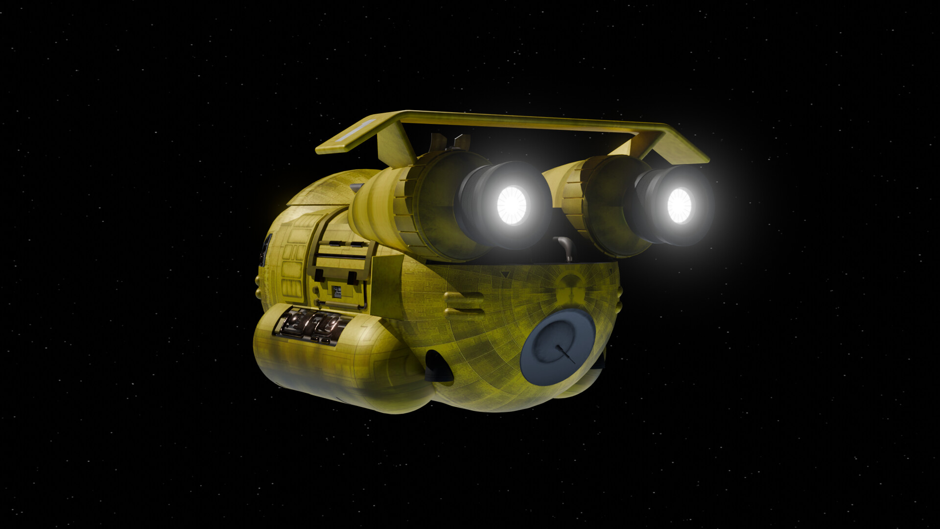 red dwarf space craft