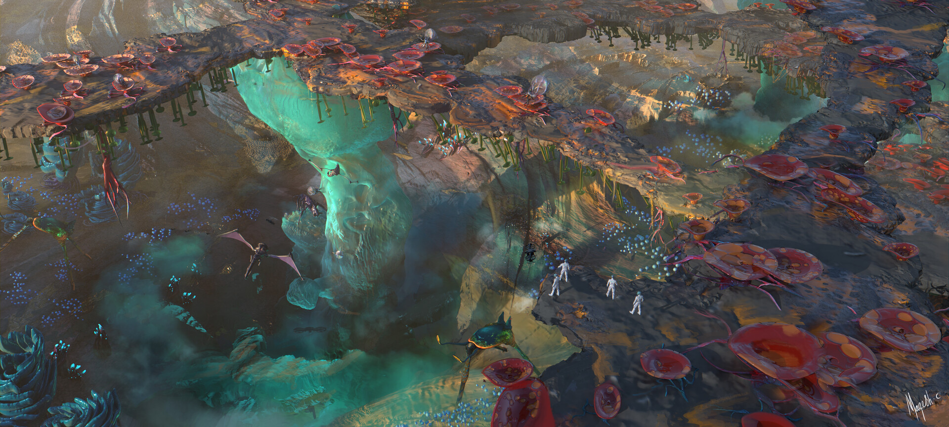 ArtStation - ALIEN PLANET - PZ25