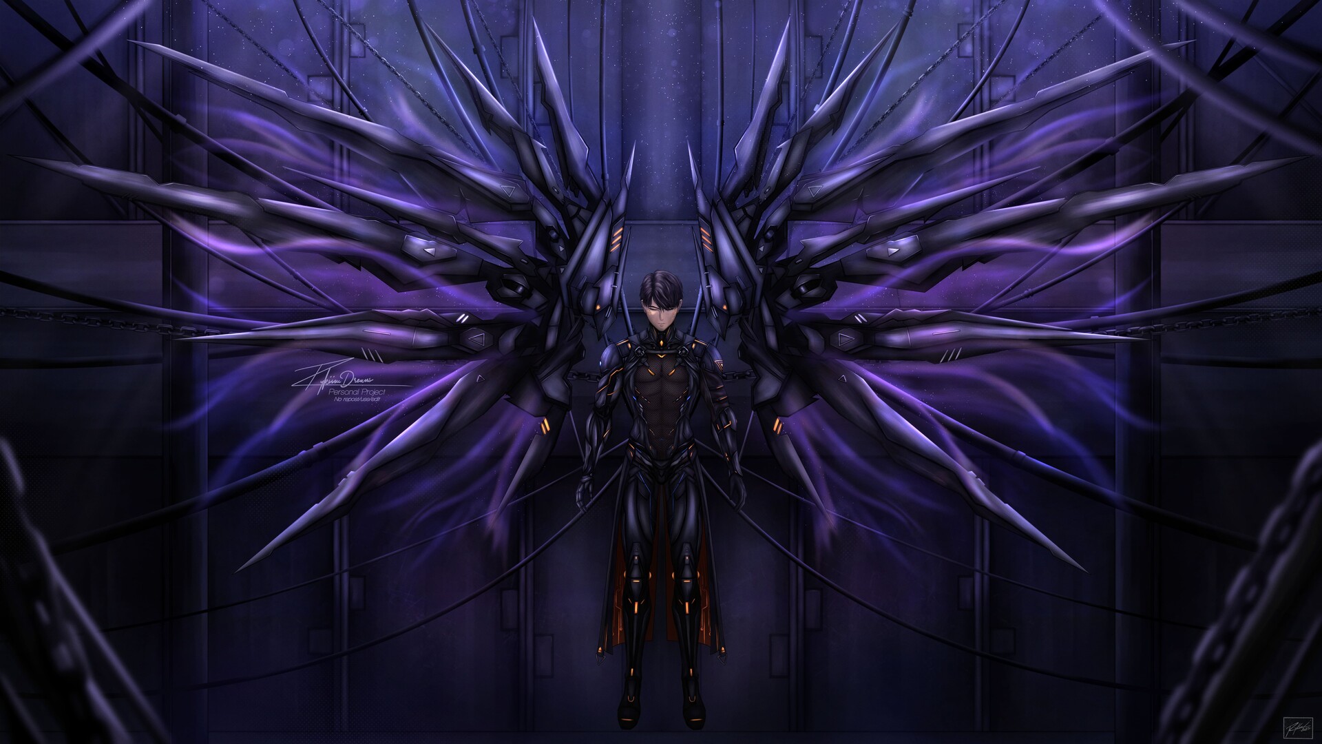 ArtStation - "Fallen Cosmos / X-02"