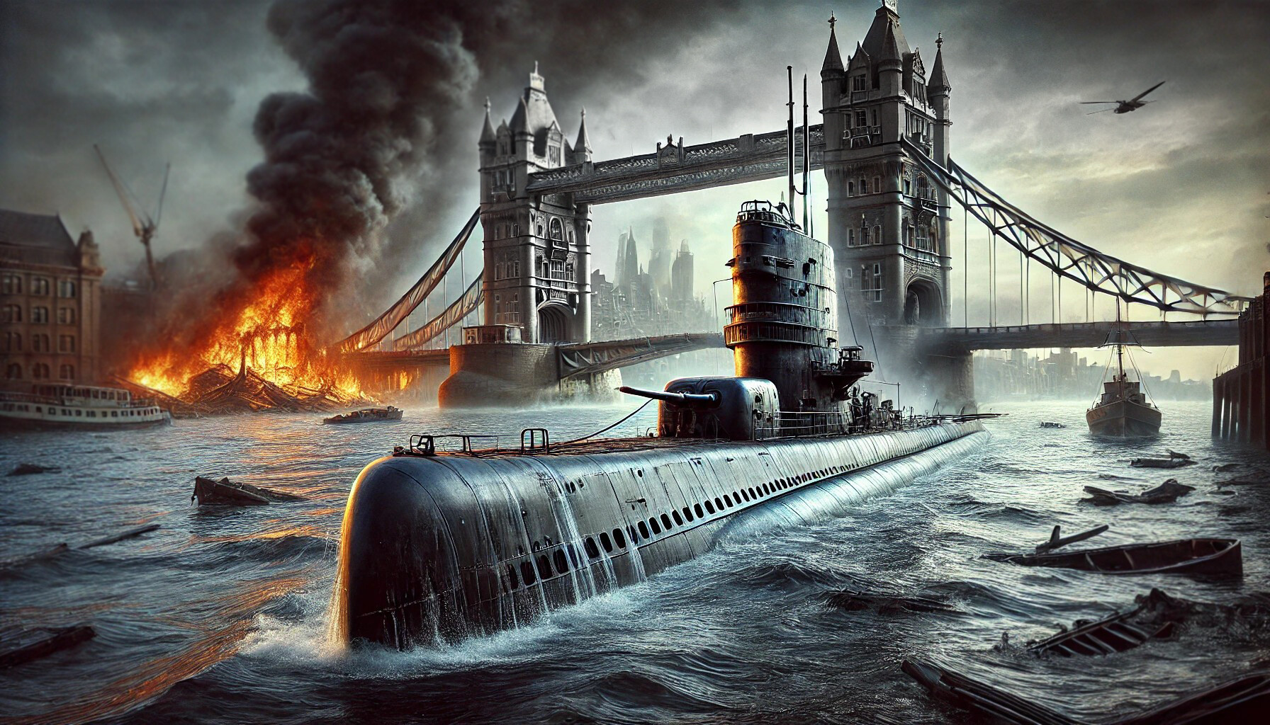 ArtStation - London Bridge Falling Down