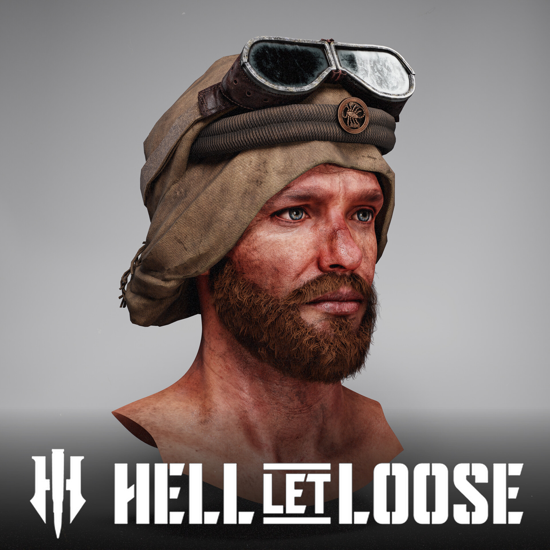 ArtStation - Hell Let Loose - Tobruk LRDG and other Heads