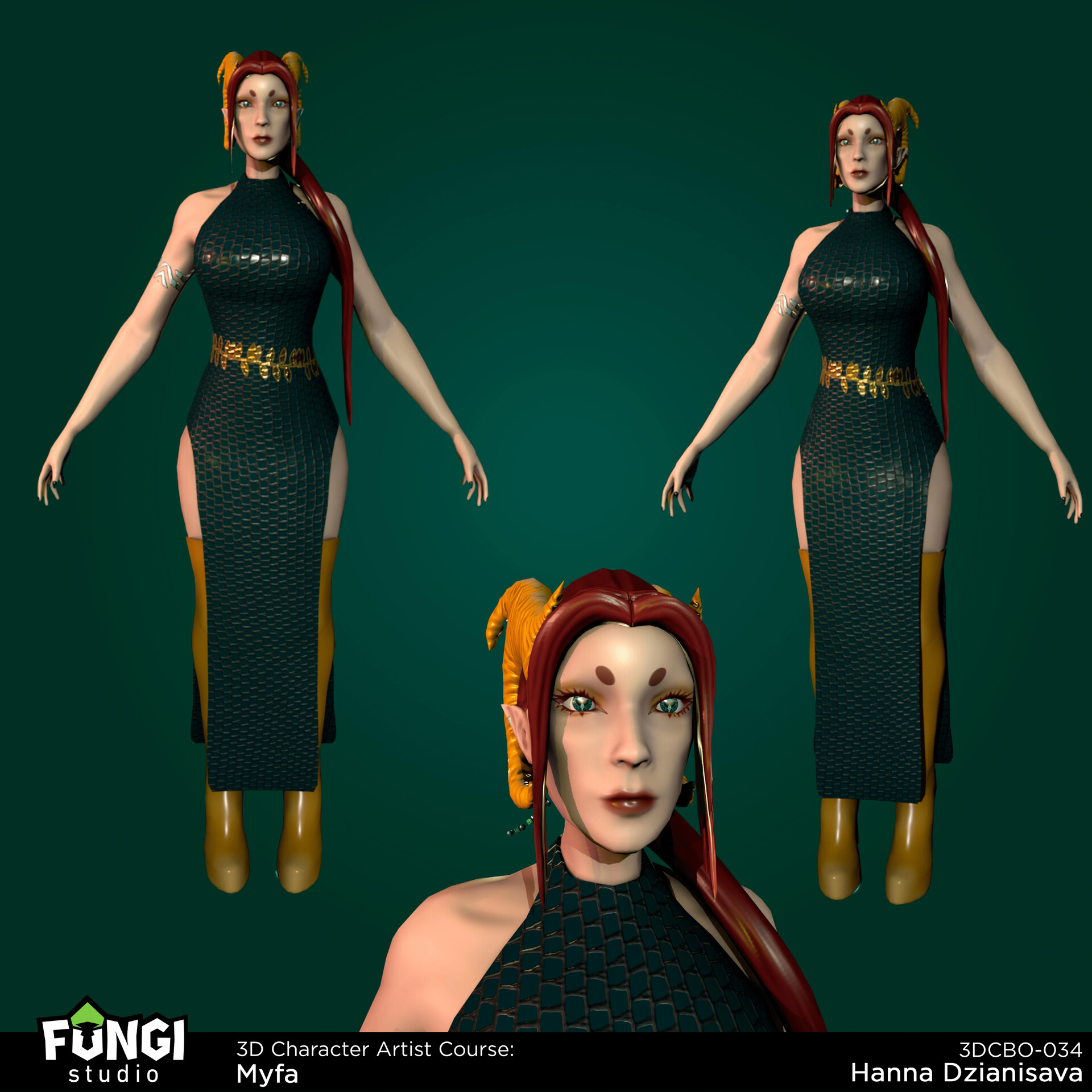 ArtStation - Character Myfa