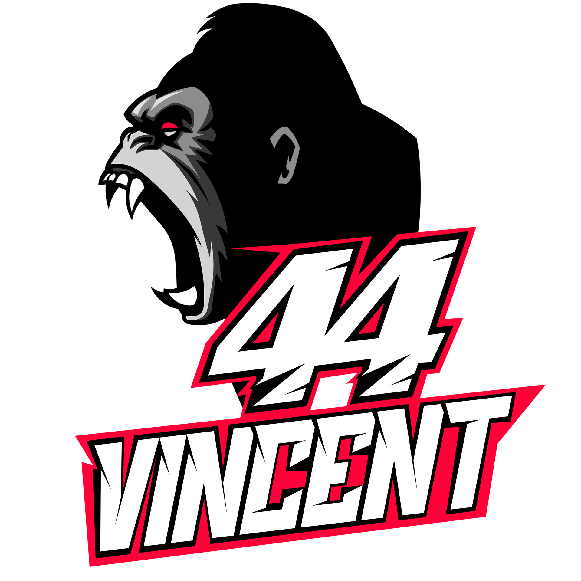ArtStation - Gorilla Rage – Racing Logo Design