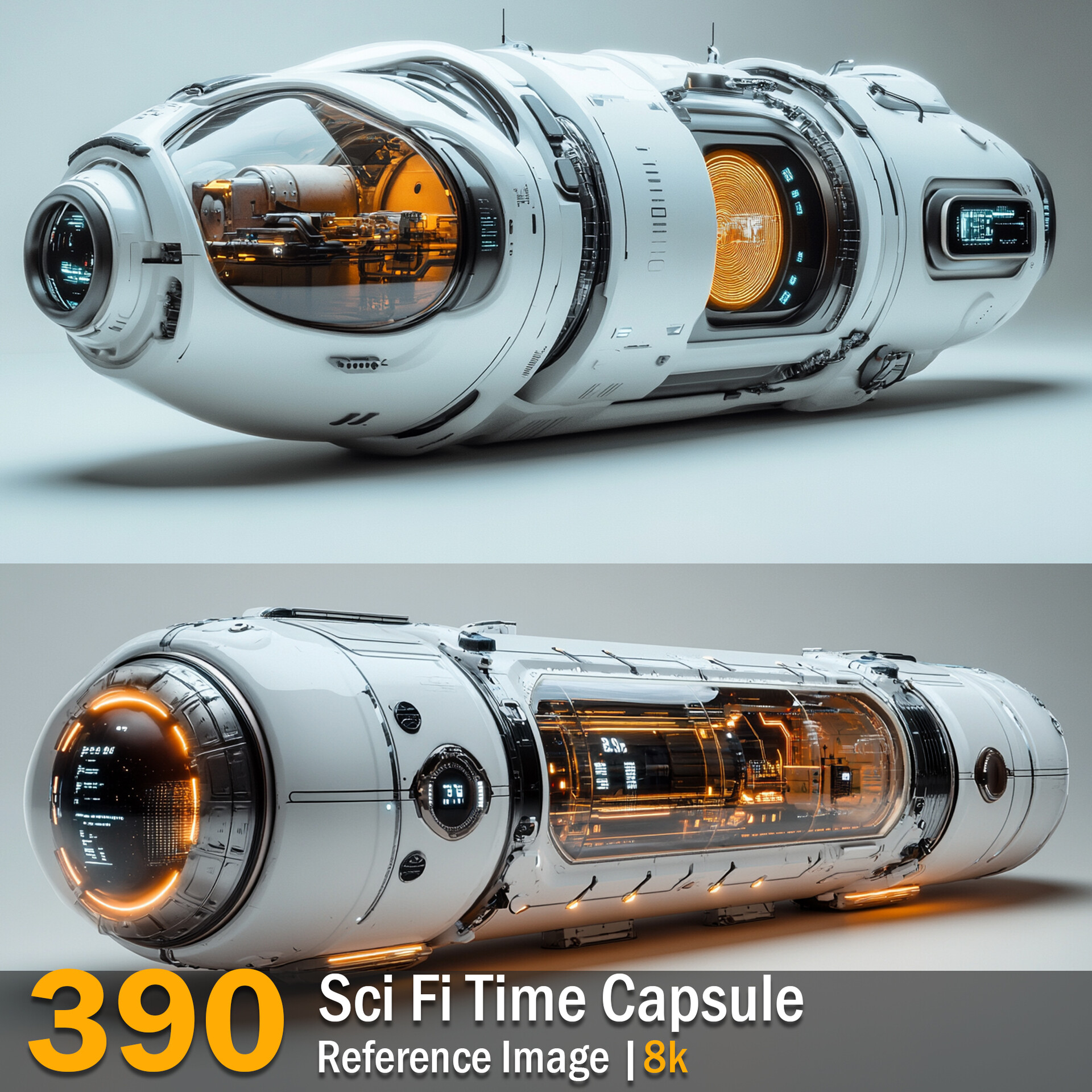 ArtStation - Sci Fi Time Capsule | Reference Images | 8K