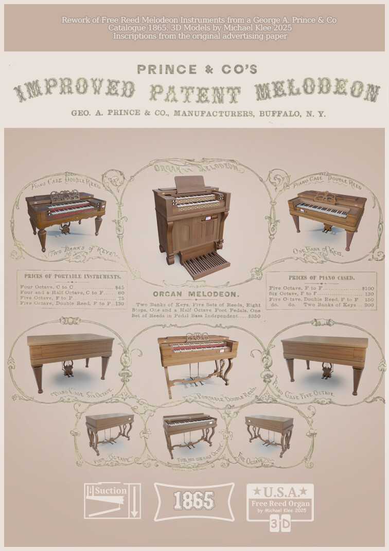 Michael Klee - George A. Prince - Buffal NY - Melodeon