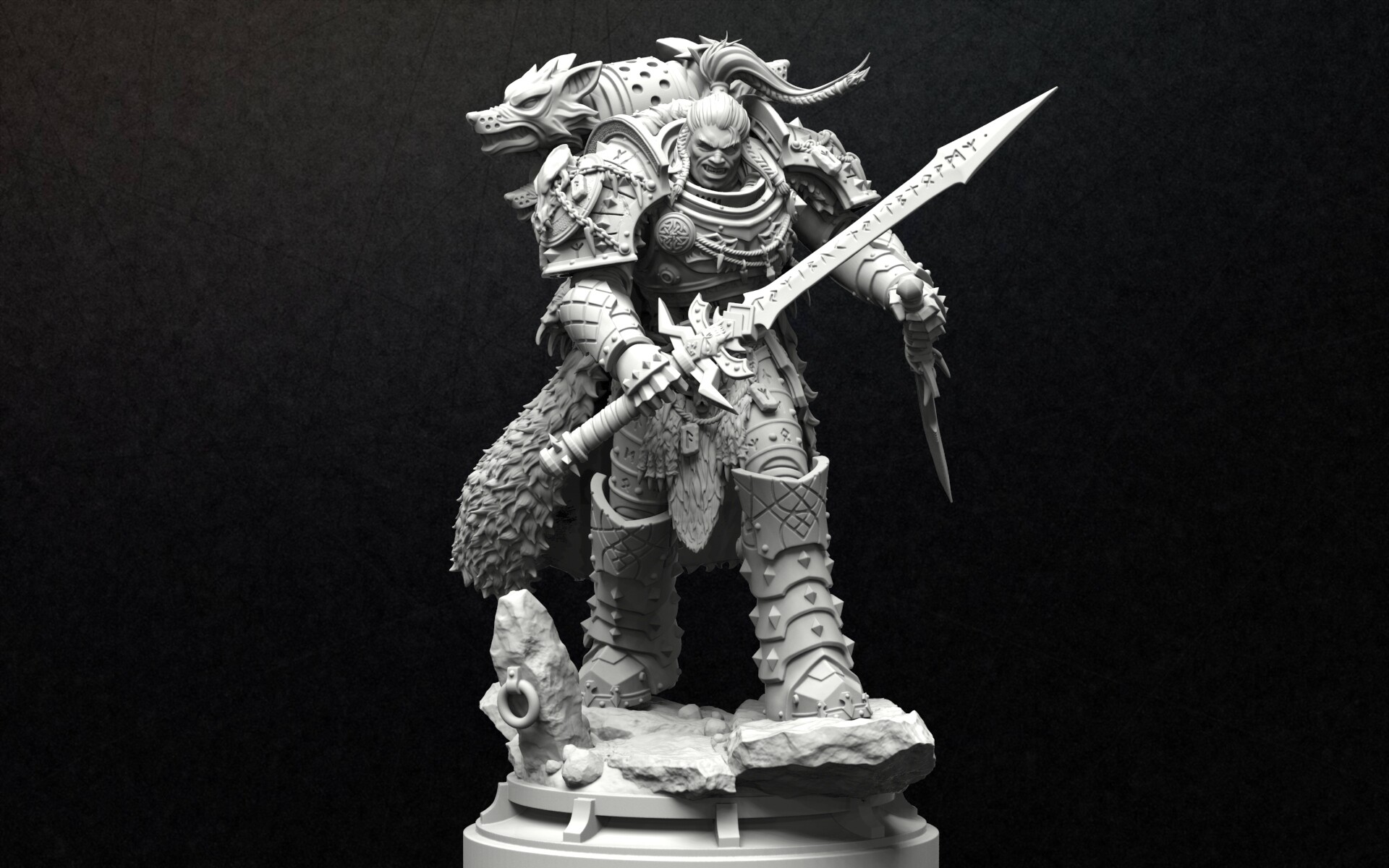 ArtStation - THE WOLF LORD