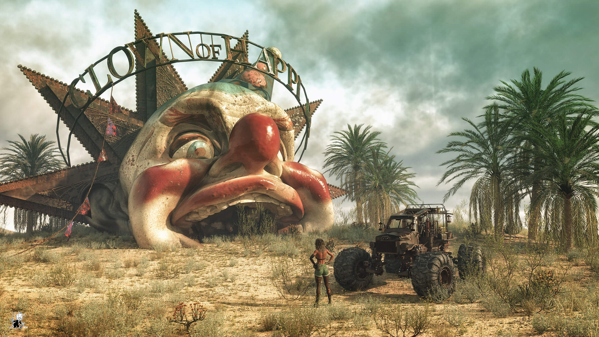 ArtStation - Post-apocalyptic Wasteland