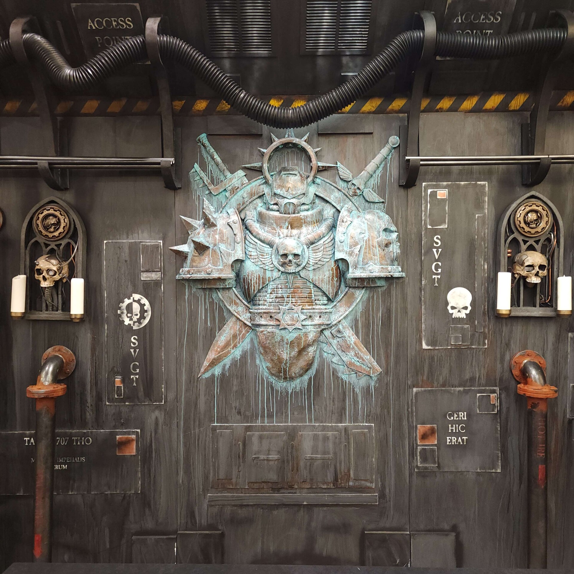 ArtStation - Warhammer 40k Space Marine back drop