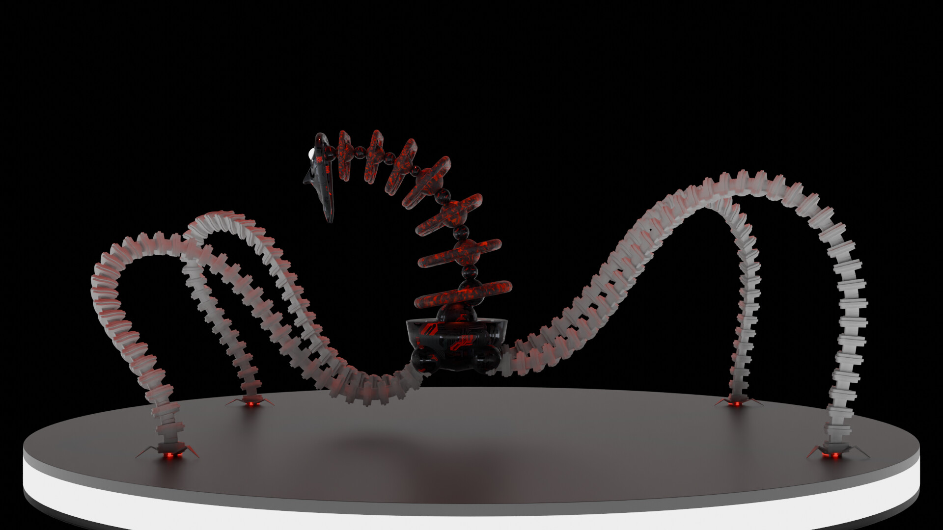 ArtStation - Biomechanical Entity – Creature Design (WIP)