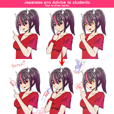 how to draw a yandere girl