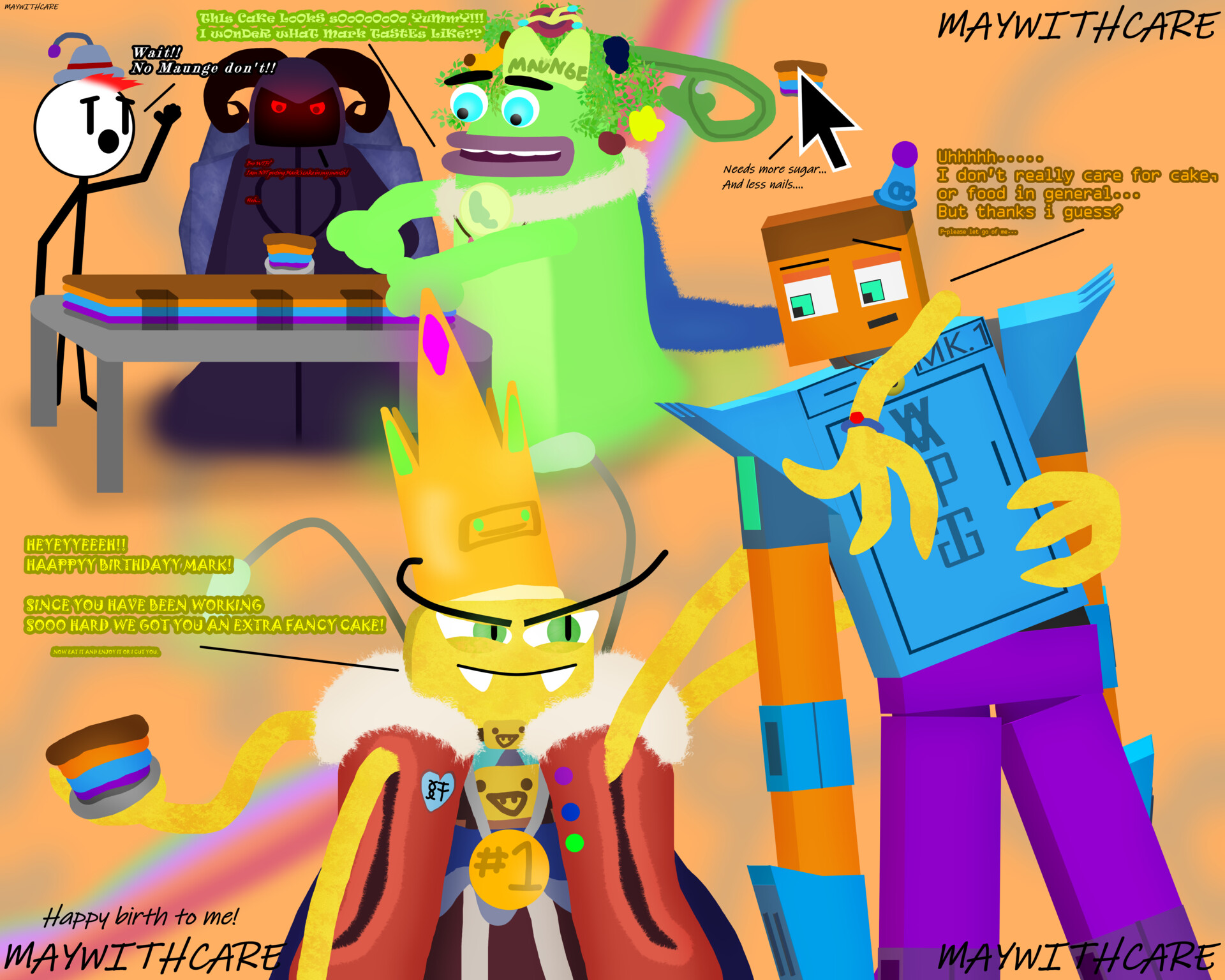 ArtStation - Mark's birthday! (and also mine!)