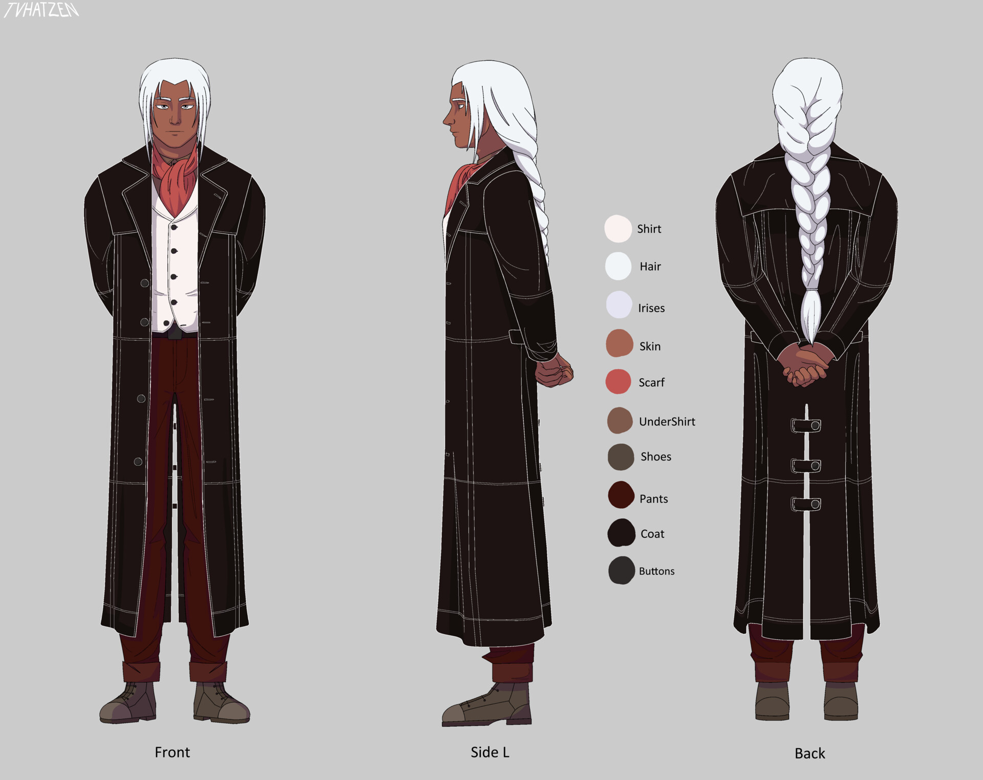 ArtStation - GAME1044 Final Project, Character Reference