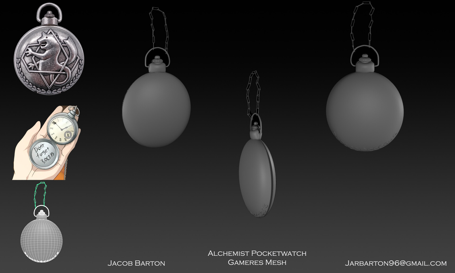 ArtStation - Alchemist's Pocketwatch