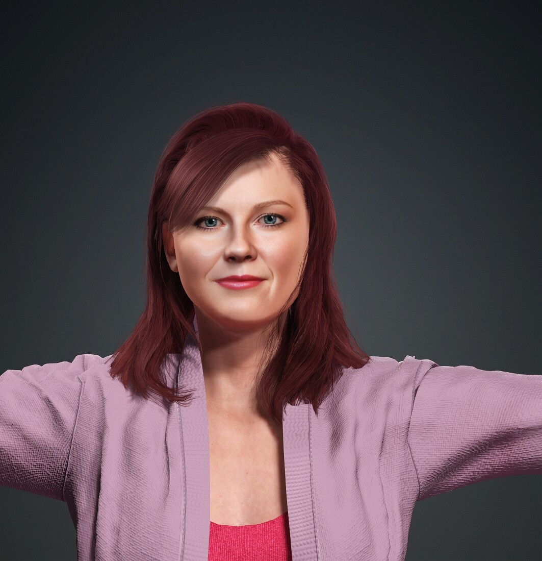 ArtStation - Mary Jane 3D Model – Inspired by Spider-Man