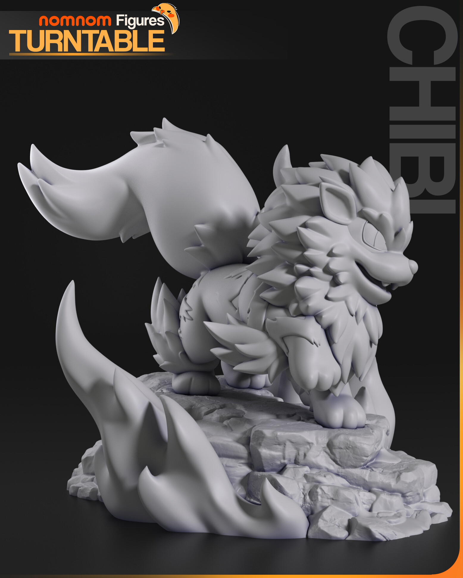 NomNom Figures - Chibi Arcanine - Pokemon