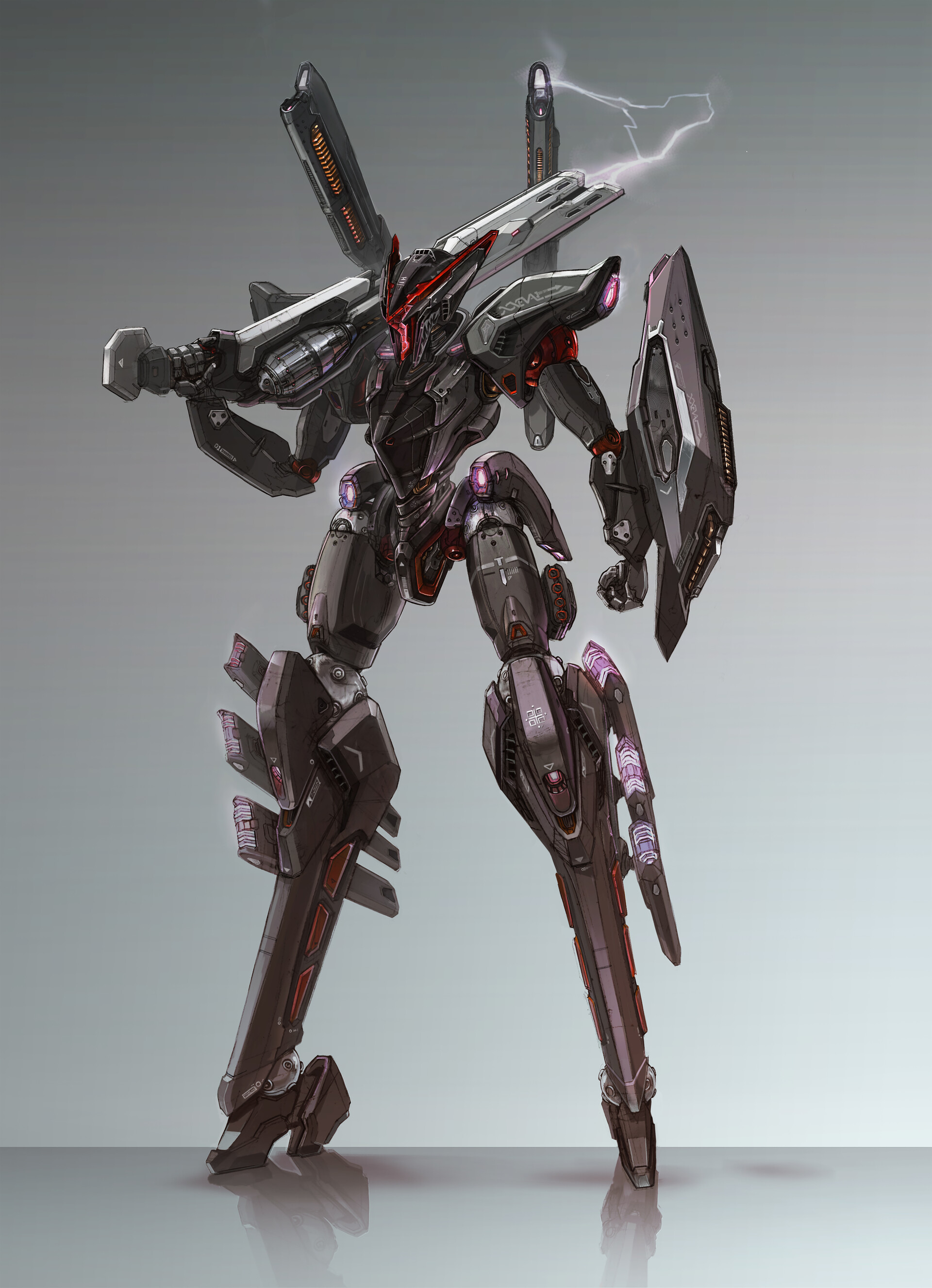 ArtStation - Vampire mech