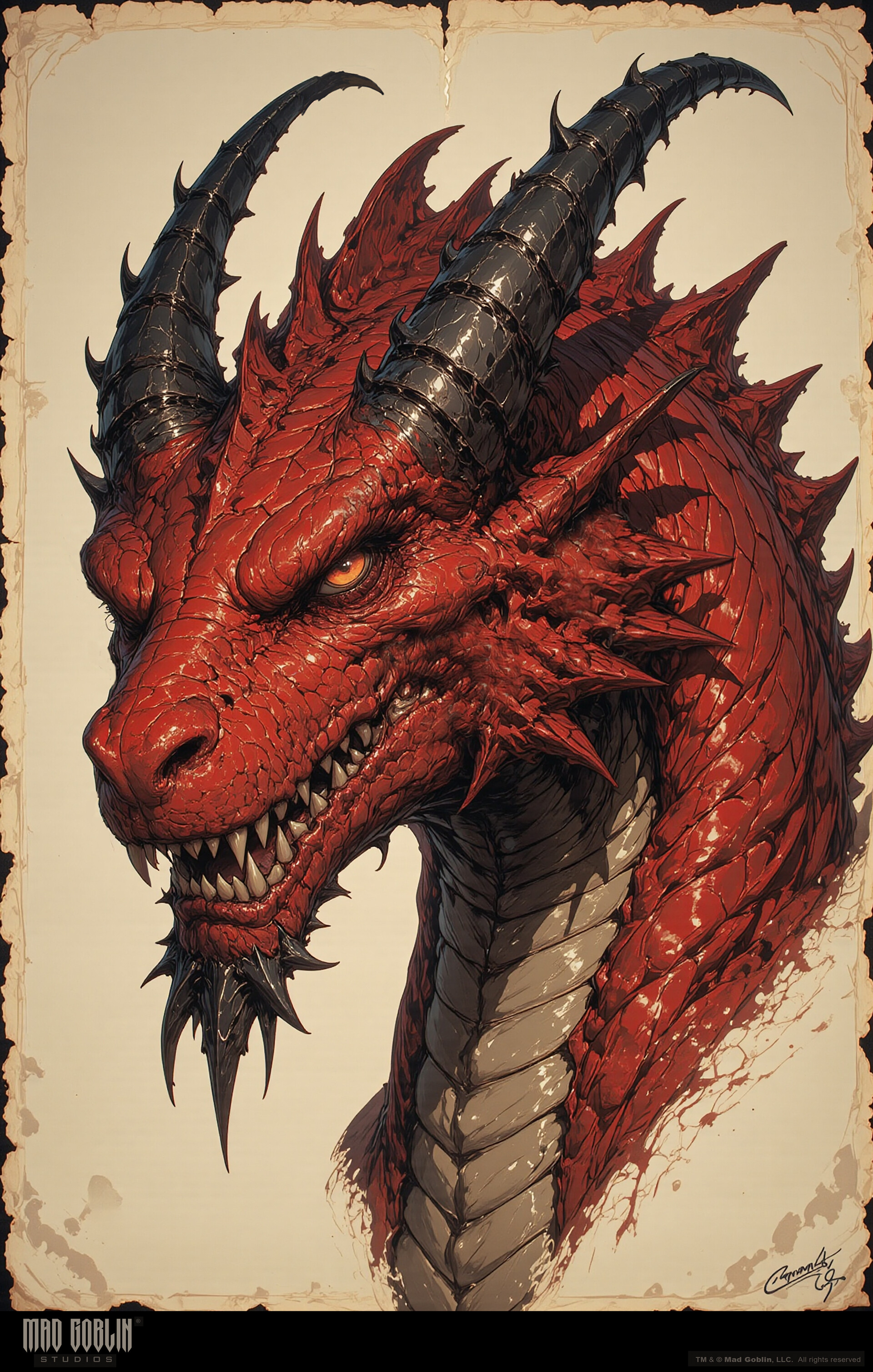 ArtStation - Dragon Portrait Series Part Five