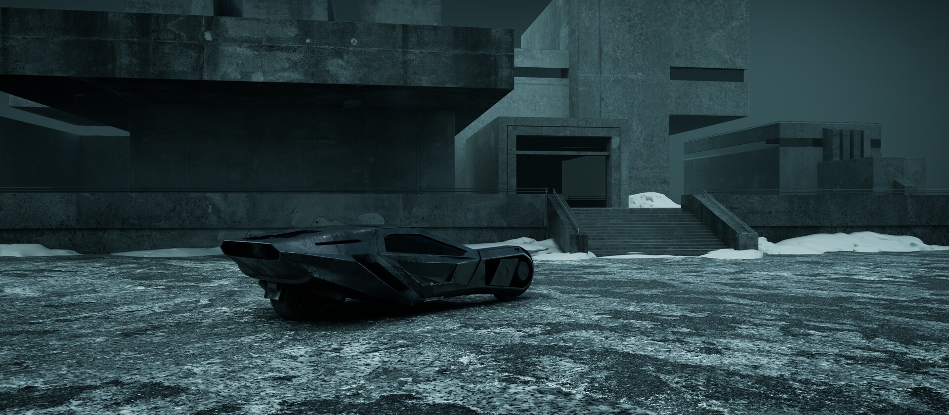 ArtStation - Blade Runner Scene Recreation