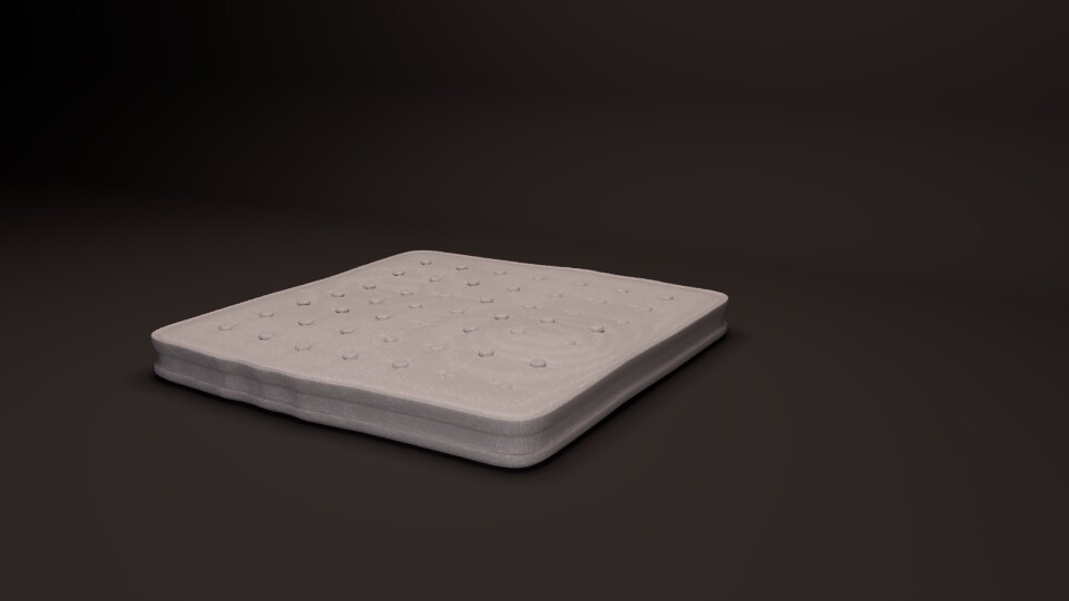 ArtStation - Mattress Design Practice: Exploring Comfort