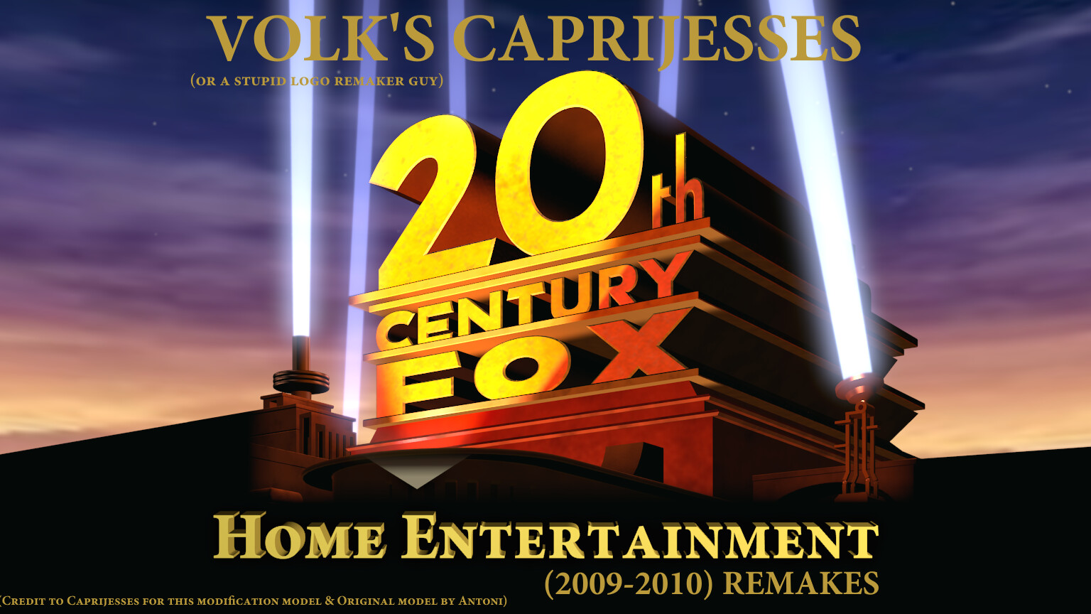 ArtStation - VOLK'S Caprijesses TCFHE (2009-2010) Remakes