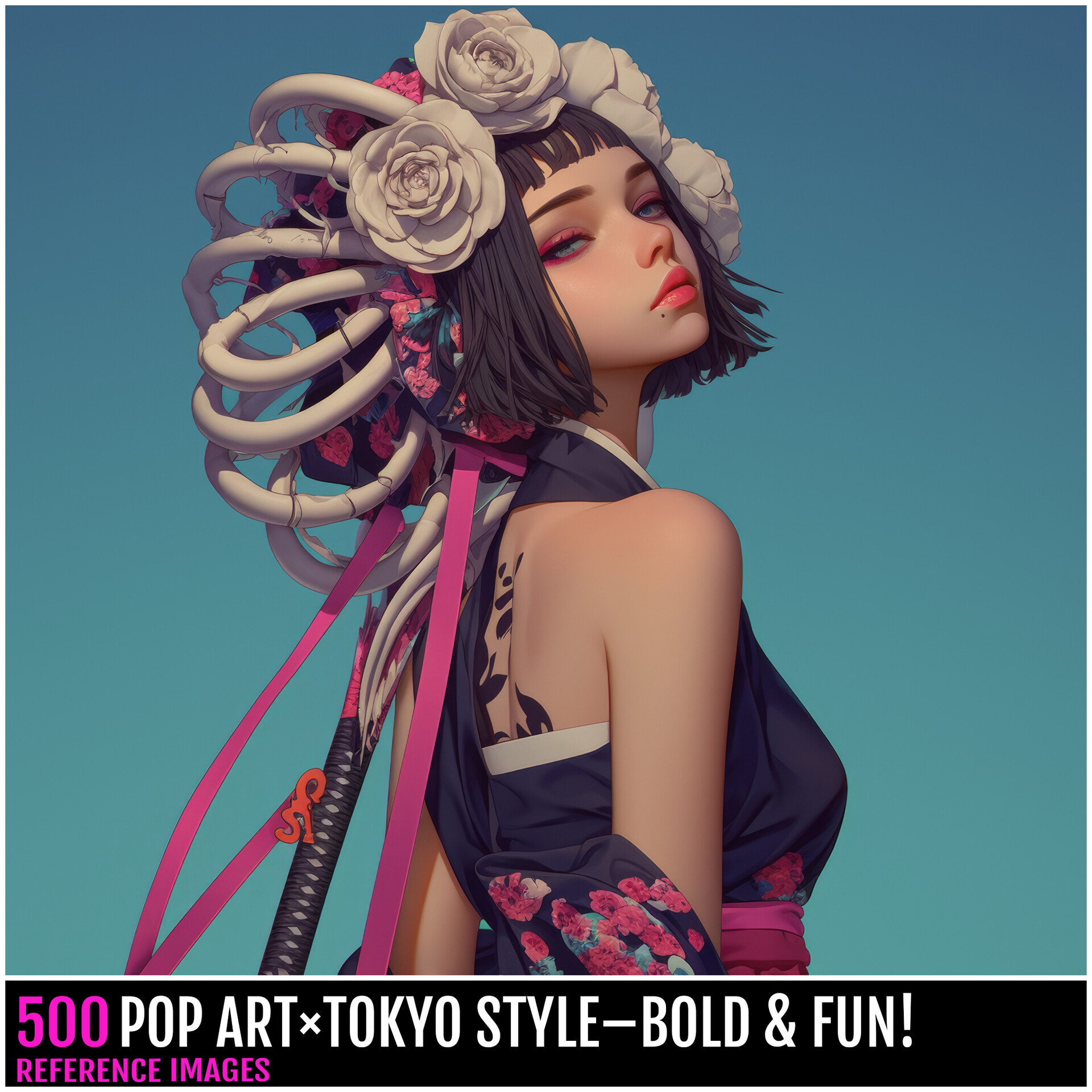 ArtStation - 500 POP ART×TOKYO STYLE–BOLD & FUN!