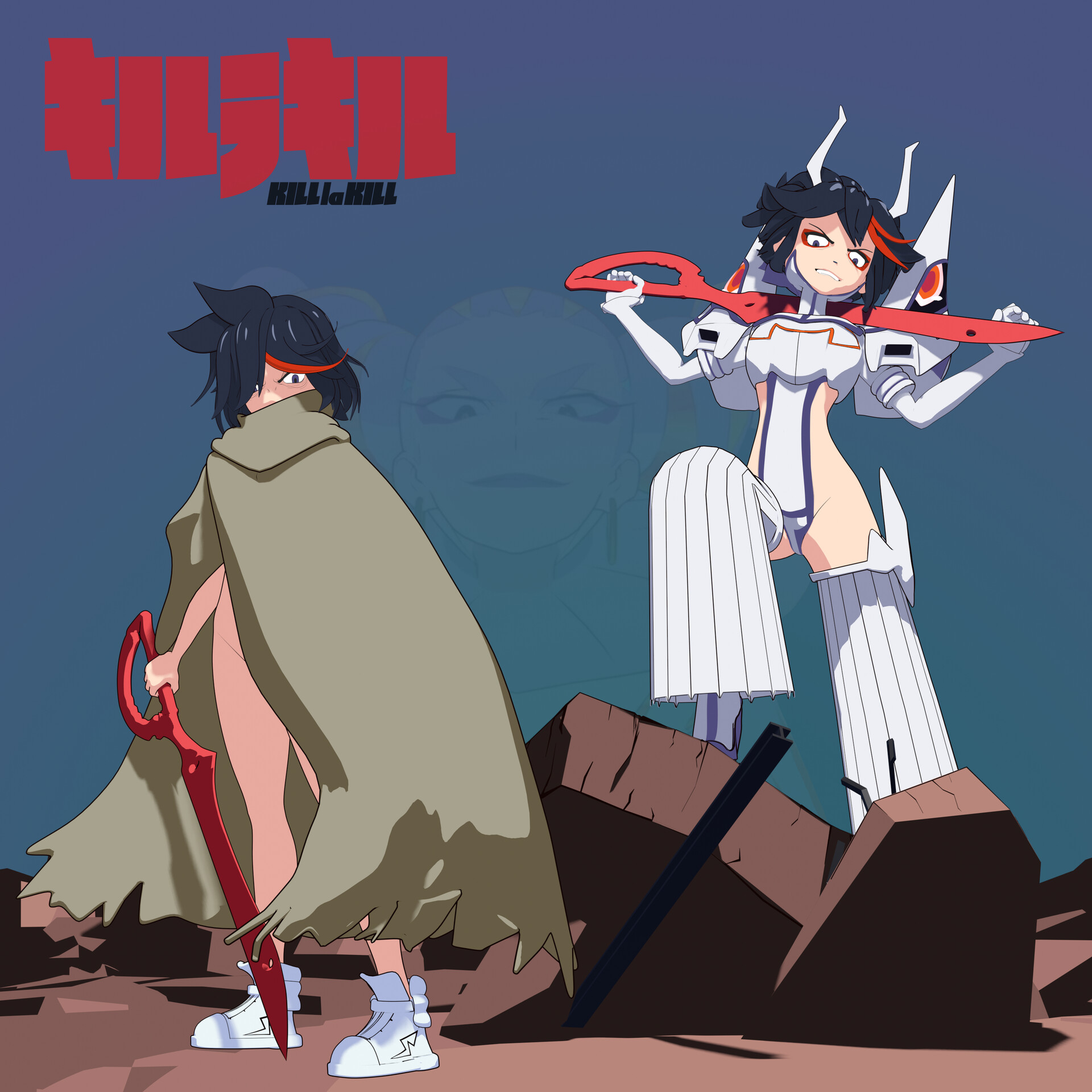 ArtStation - Evil Ryuko