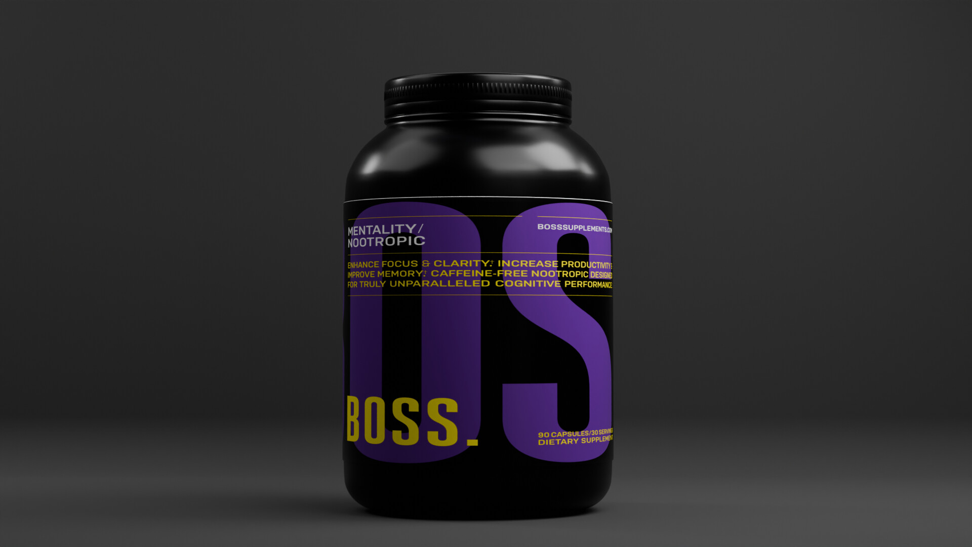 ArtStation - Supplement Brand | 3D Product Visualization