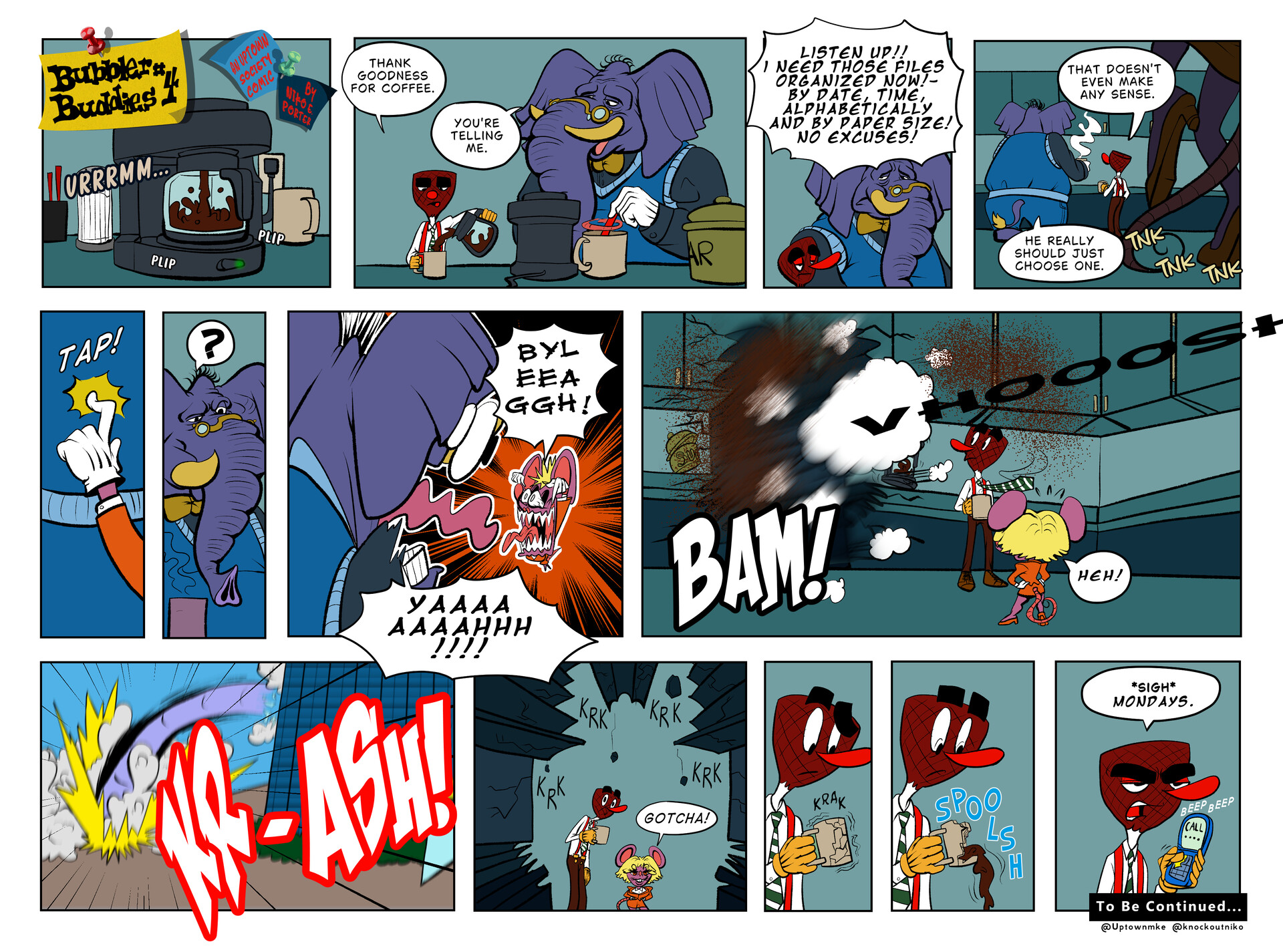 Niko E Porter - Issue #4 of Bubbler Buddies - October 2024