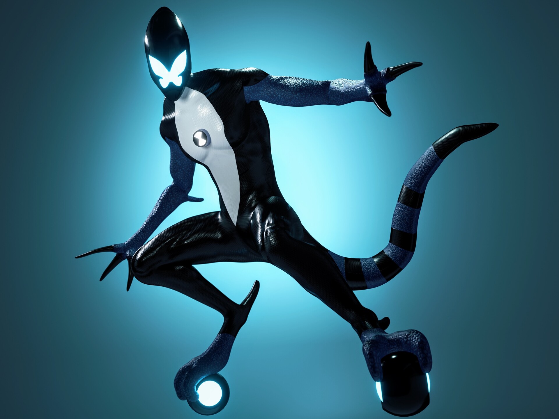 ArtStation - Ben 10 realistic XLR8 3D Model