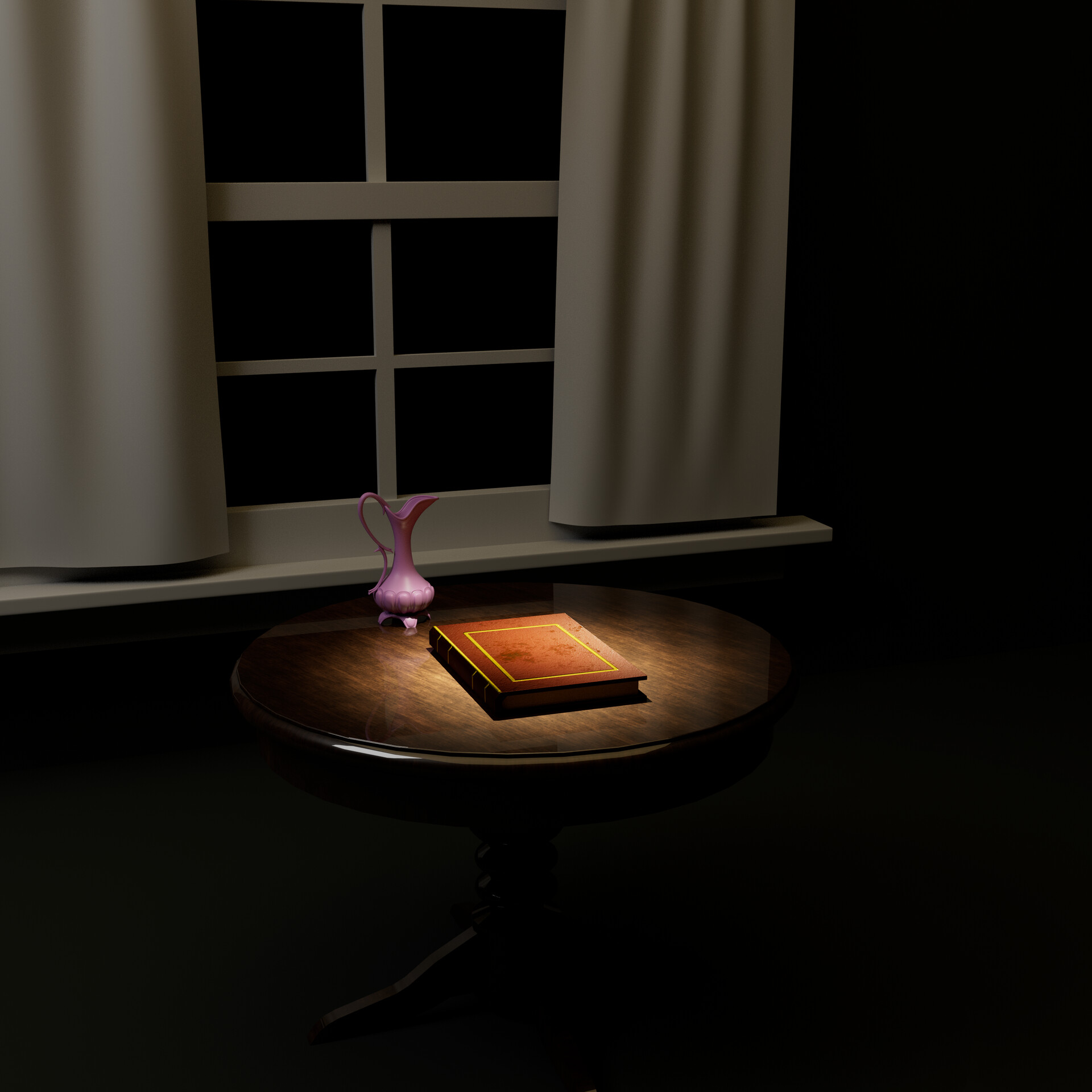 ArtStation - 3d book modeling , lighting and rendering