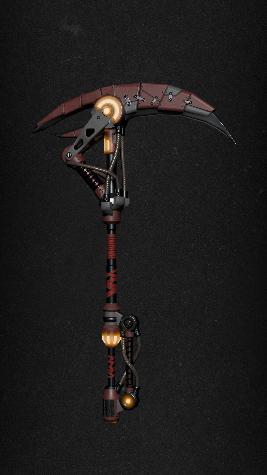 Ilya Laguzin - Cyber braid game-ready model