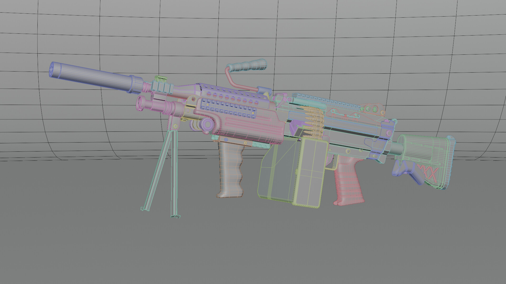 Shahab Shaikh Xec - M249 SAW Light Machine Gun