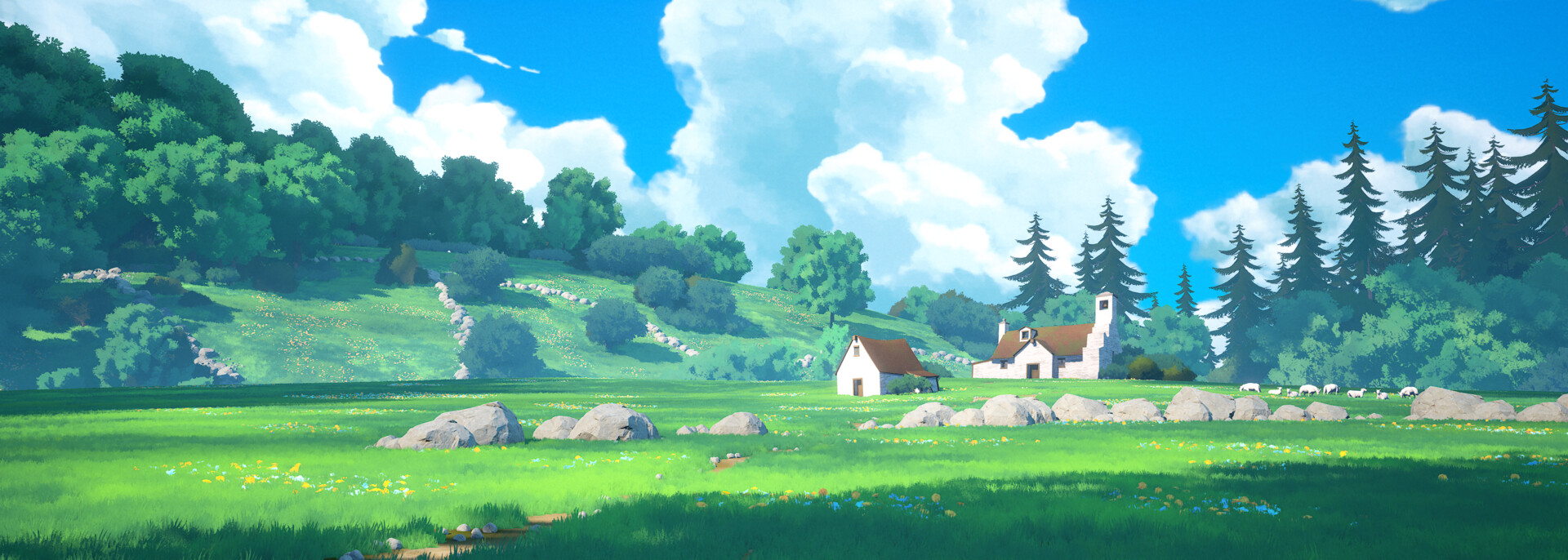 ArtStation - Ghibli / Stylized Lighting