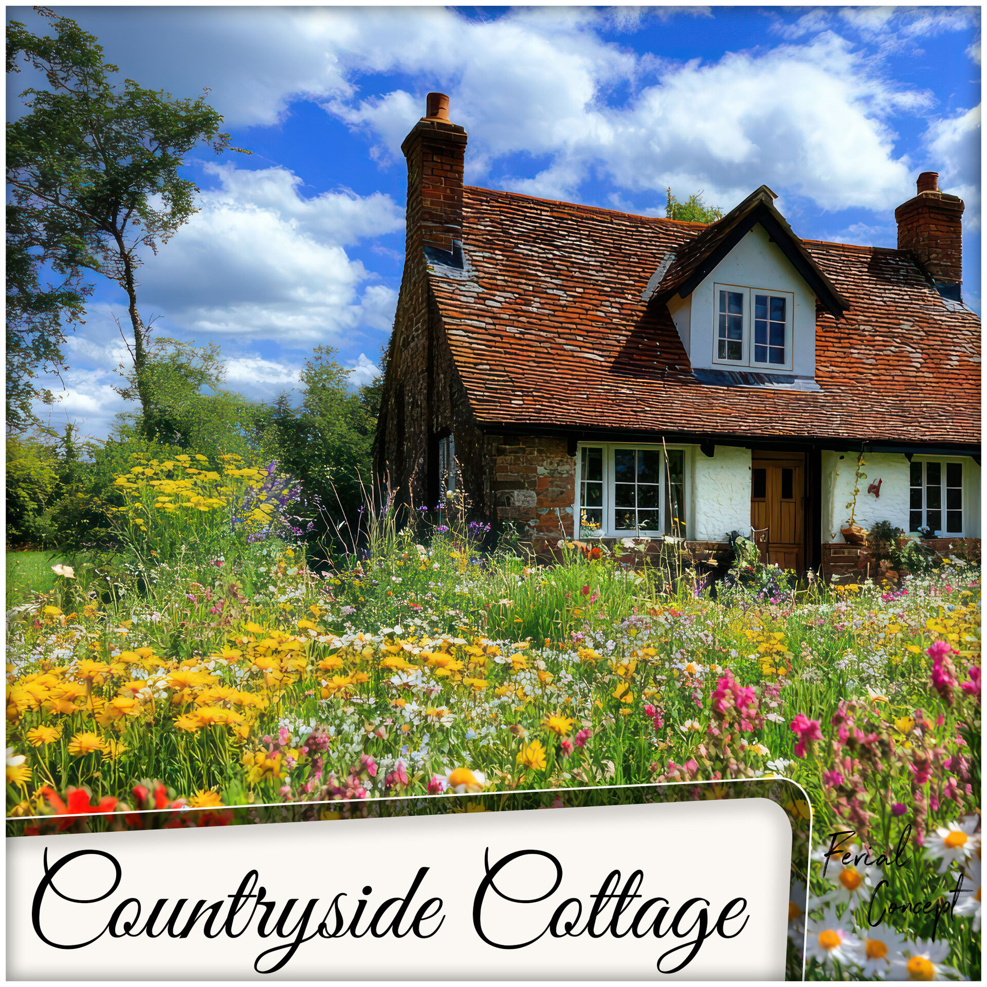 Ferial Concept - 🔹240 Countryside Cottage - Environment Concept ...