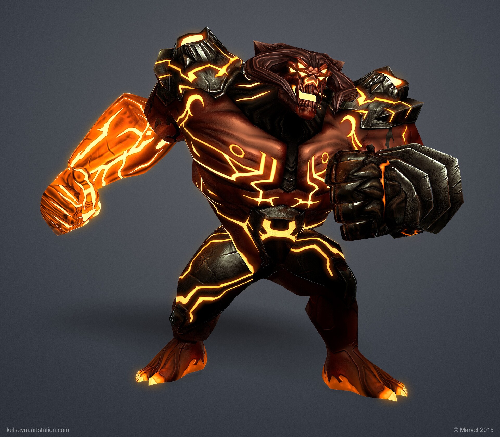 ArtStation - Fire Giant