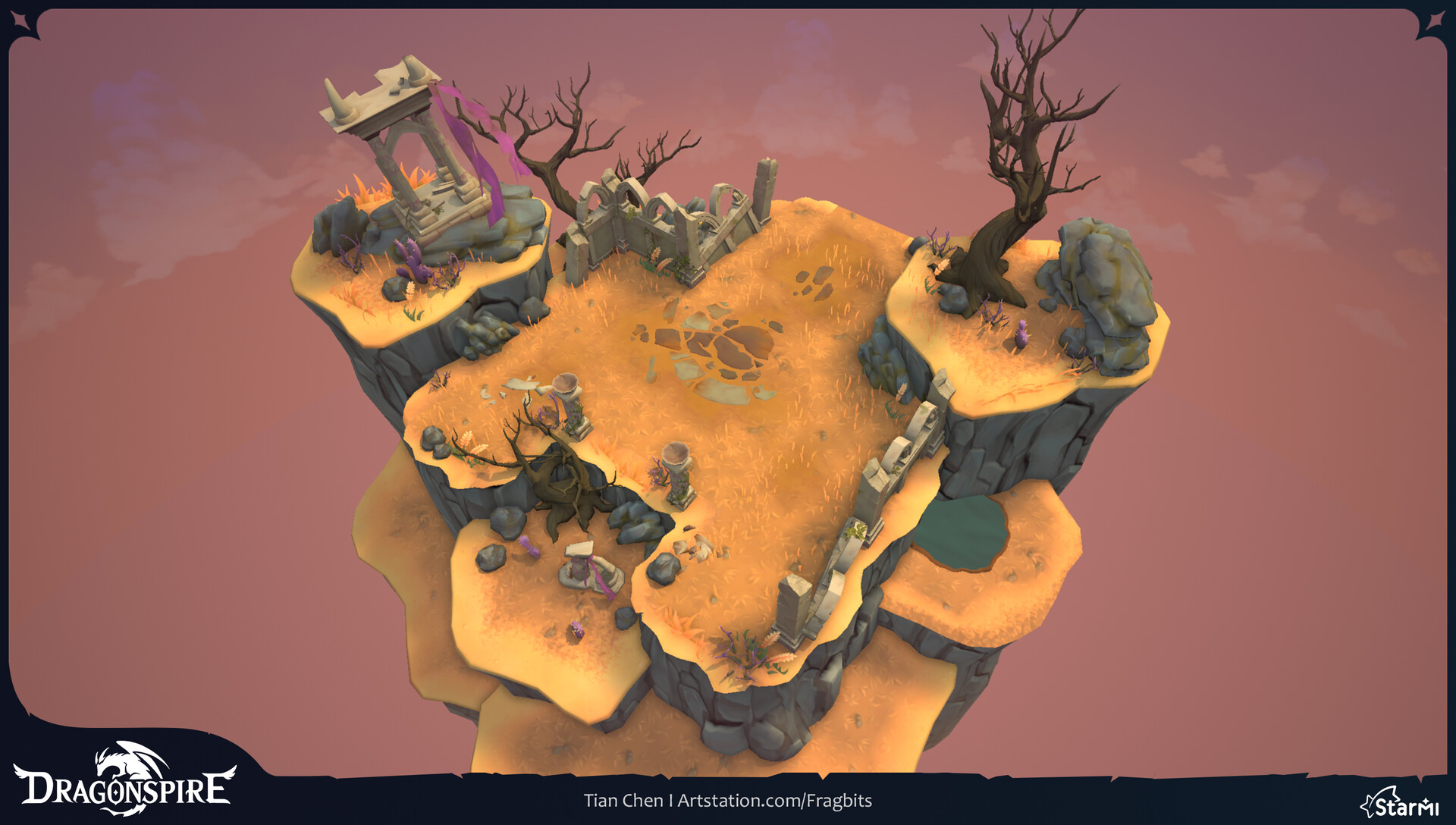 Tian Chen - Dragonspire: Ruins + Sky Temple Biomes