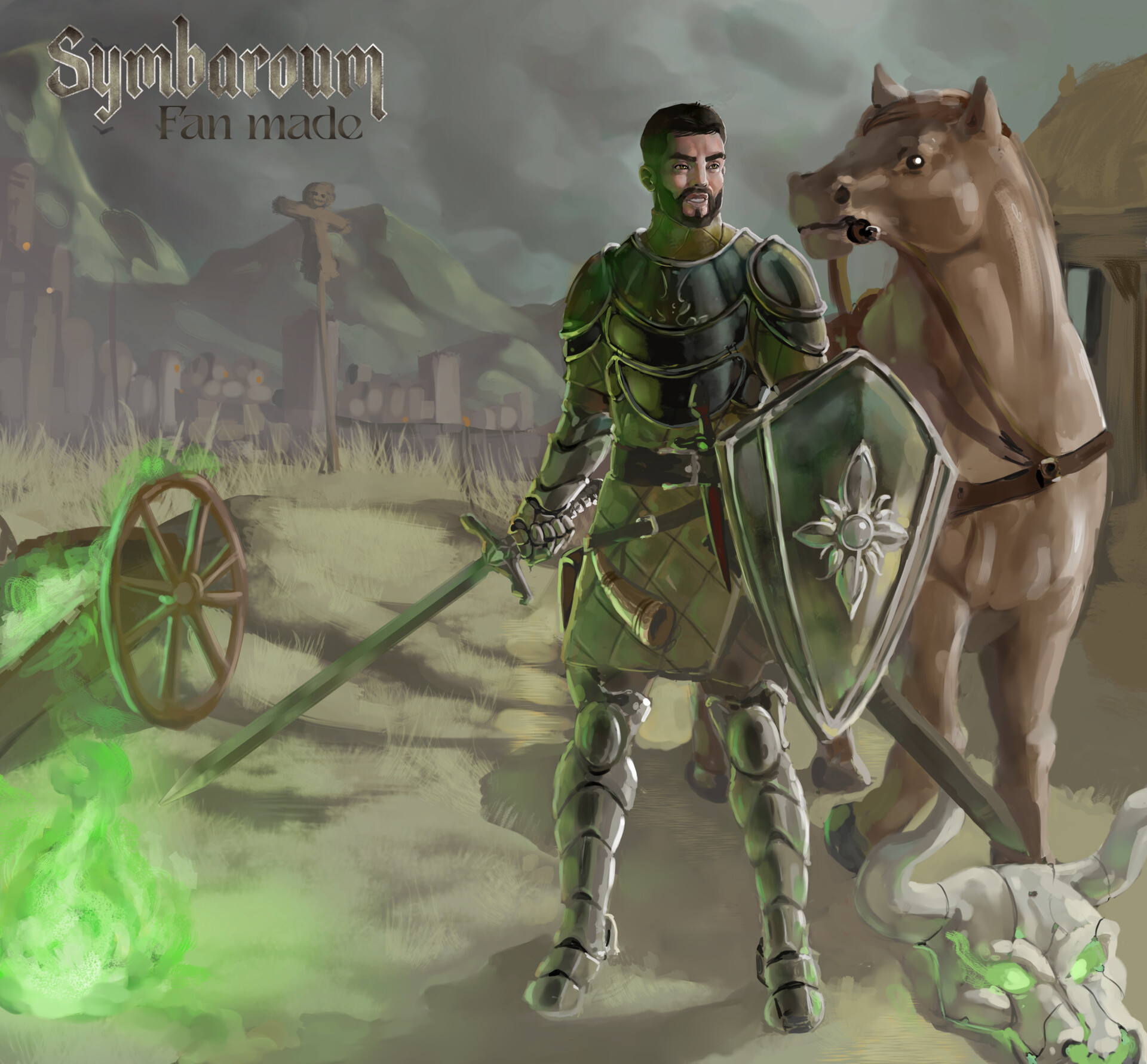 ArtStation - Gideon Stormbreaker - Symbaroum Character